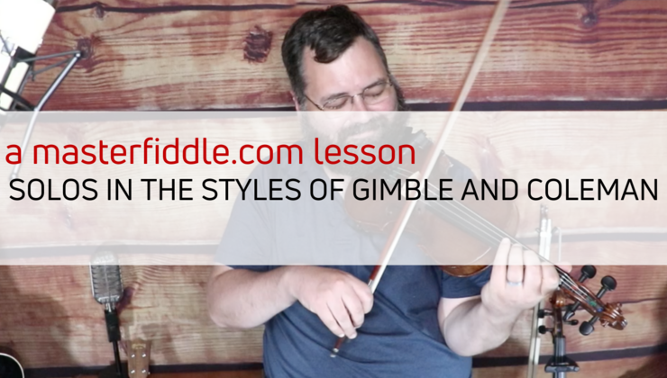 Western Swing Fiddle Workshop - Solos in the Styles of Gimble and Coleman | MasterFiddle.com