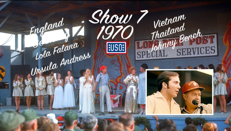 USO Tour Bob Hope 1970 Show 7 | Air2AirTV