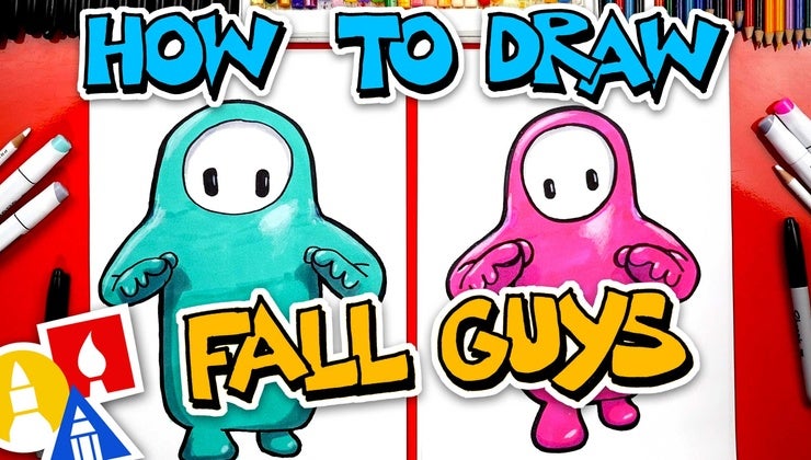 How To Draw Fall Guys: Ultimate Knockout | Art For Kids Hub
