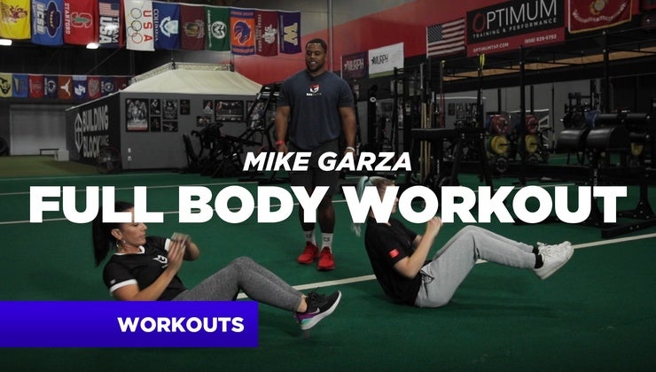 12 Minute Full Body Workout with Mike Garza