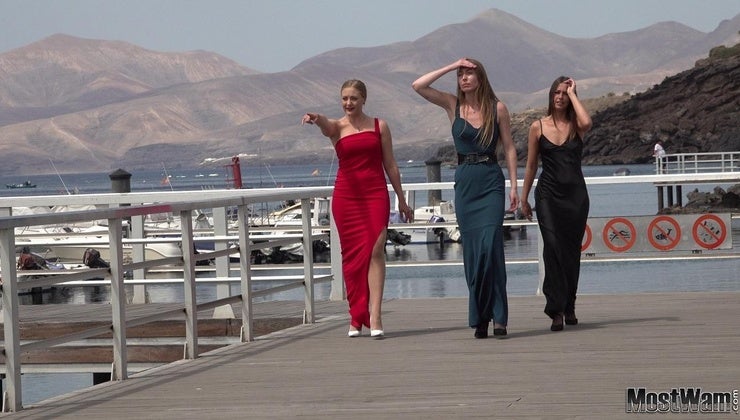 Glamorous Girls Miss The Boat... | MostWam