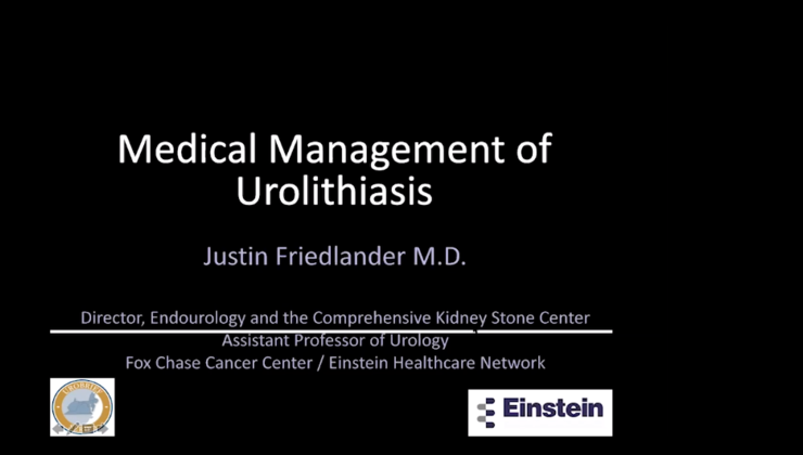 Medical Management of Urolithiasis | Justin Friedlander, M. | Veritas TV