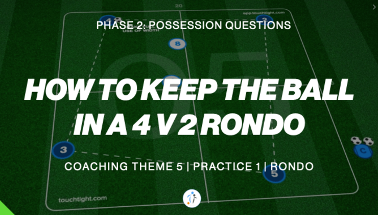 4 v 2 Rondo | Developing Support Play (05-P1)