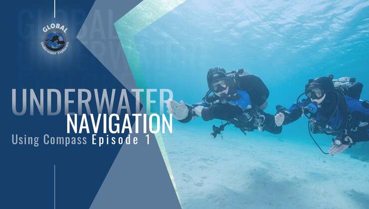 Underwater Navigation Using Compass. Episode 1