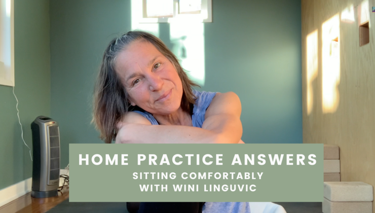 How To Sit Comfortably