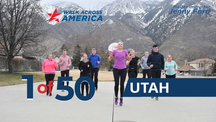 1|50 UTAH Walk Across America | Freedom.Fit