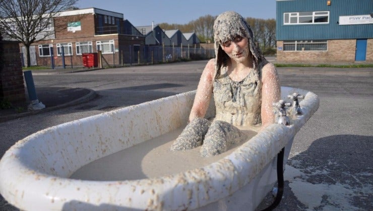 Natalie In The Oatmeal Bath Mostwam