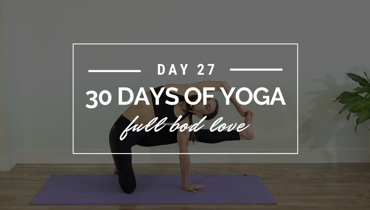Day 27 - 35 Min Yoga Flow - Renew & Rejuvenate Intermediate | Gayatri Yoga - Online Yoga Studio
