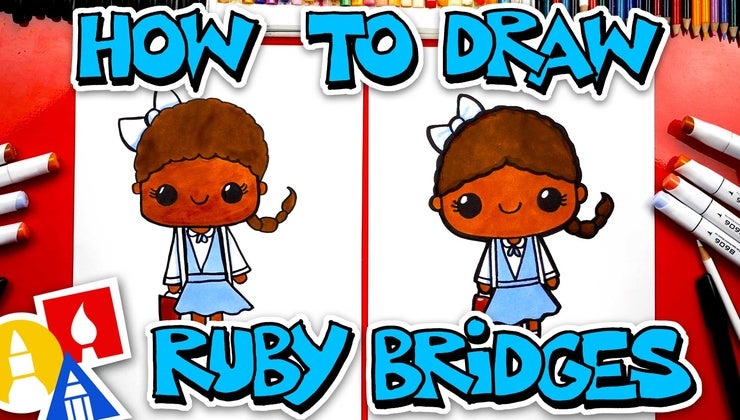 How To Draw Ruby Bridges | Art For Kids Hub