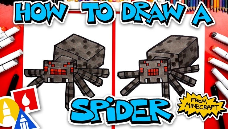how to draw with minecraft