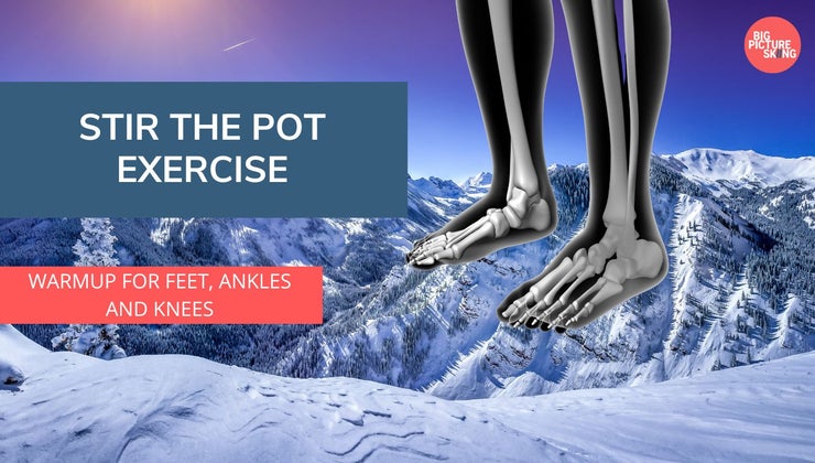 Improve Ski Technique: Stir The Pot Exercise