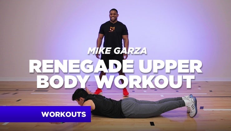 9 Minute Renegade Upper Body Workout with Mike Garza