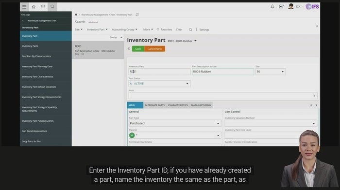 IFS Cloud Video Homepage