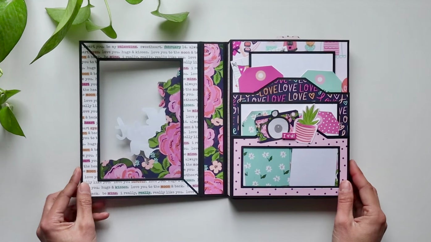 Mini Album Scrapbook Tutorial Classes Start to Finish