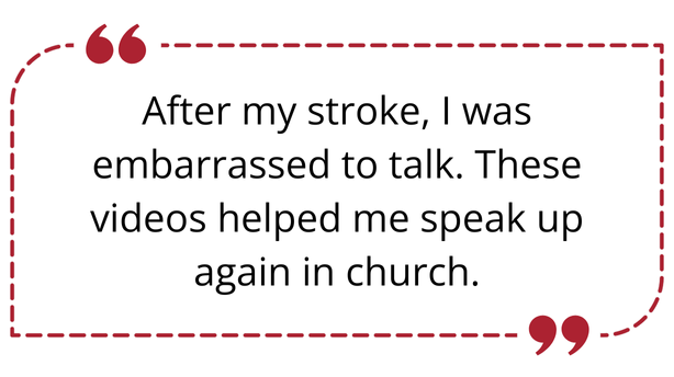 Speech Therapy for Adults at Home | Stroke Recovery Videos