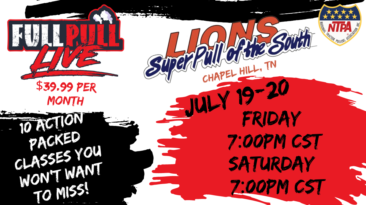 Full Pull Live - the Official Livestream of NTPA