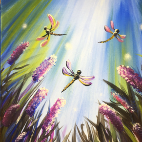 The Paint Along Lady