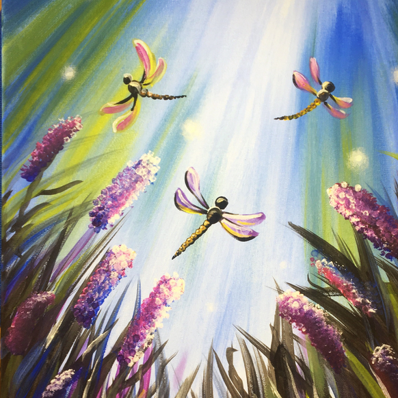 The Paint Along Lady