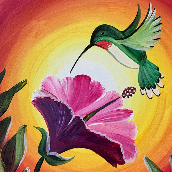 The Paint Along Lady