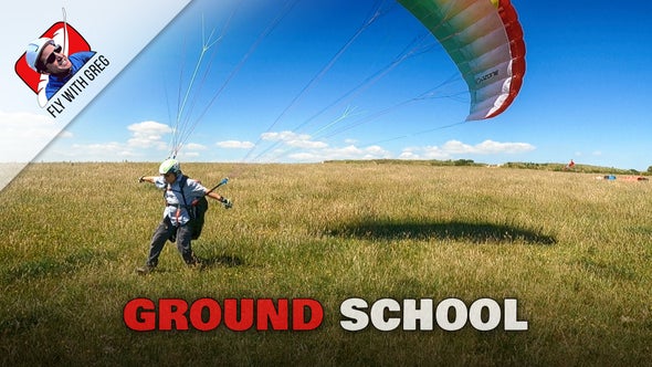Paraglider GROUND HANDLING control - Video Training Course