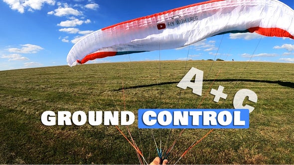 Paraglider GROUND HANDLING control - Video Training Course