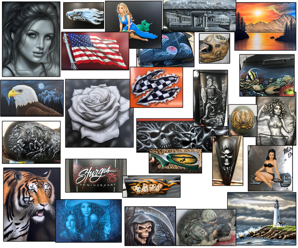 Airbrush University Online Lessons