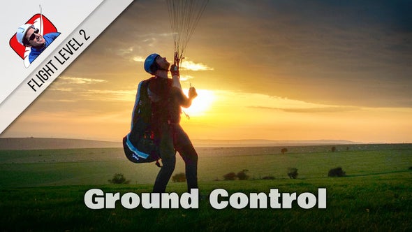 Paraglider GROUND HANDLING control - Video Training Course