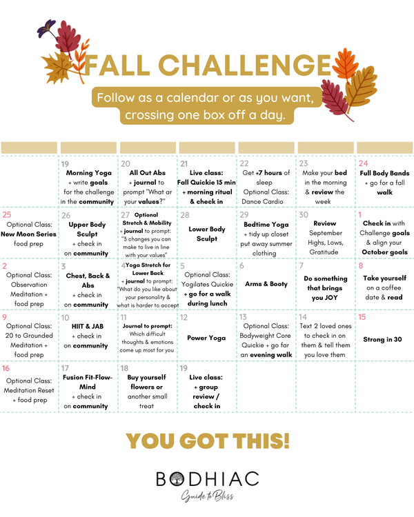 The Fall Challenge
