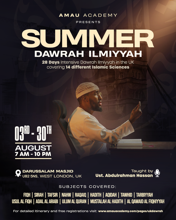 Summer Dawrah Ilmiyyah
