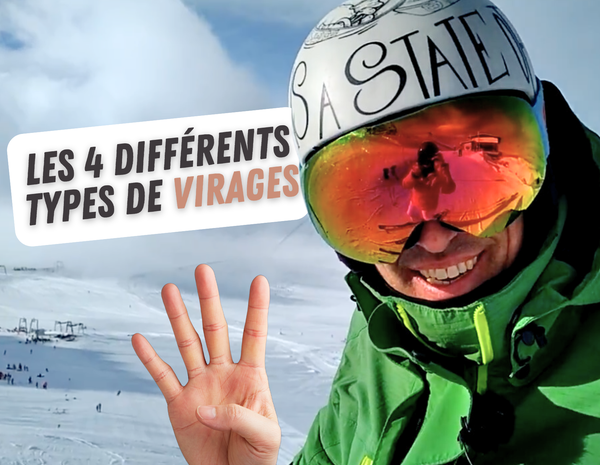 Les 4 différents types de virage
