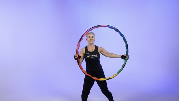 On-Demand Weighted Hula Hoop Workouts | Powerhoop TV