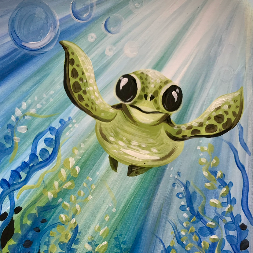 The Paint Along Lady