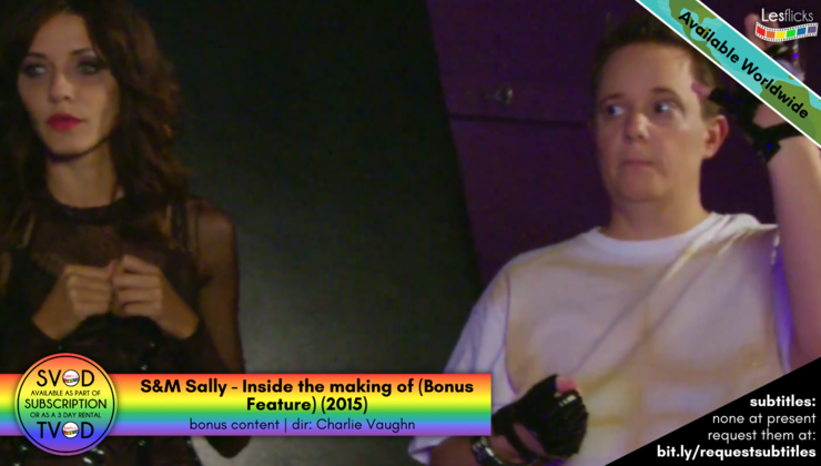 S&M Sally - Inside the making of on Lesflicks VOD Platform