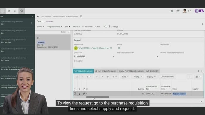 IFS Cloud Video Homepage