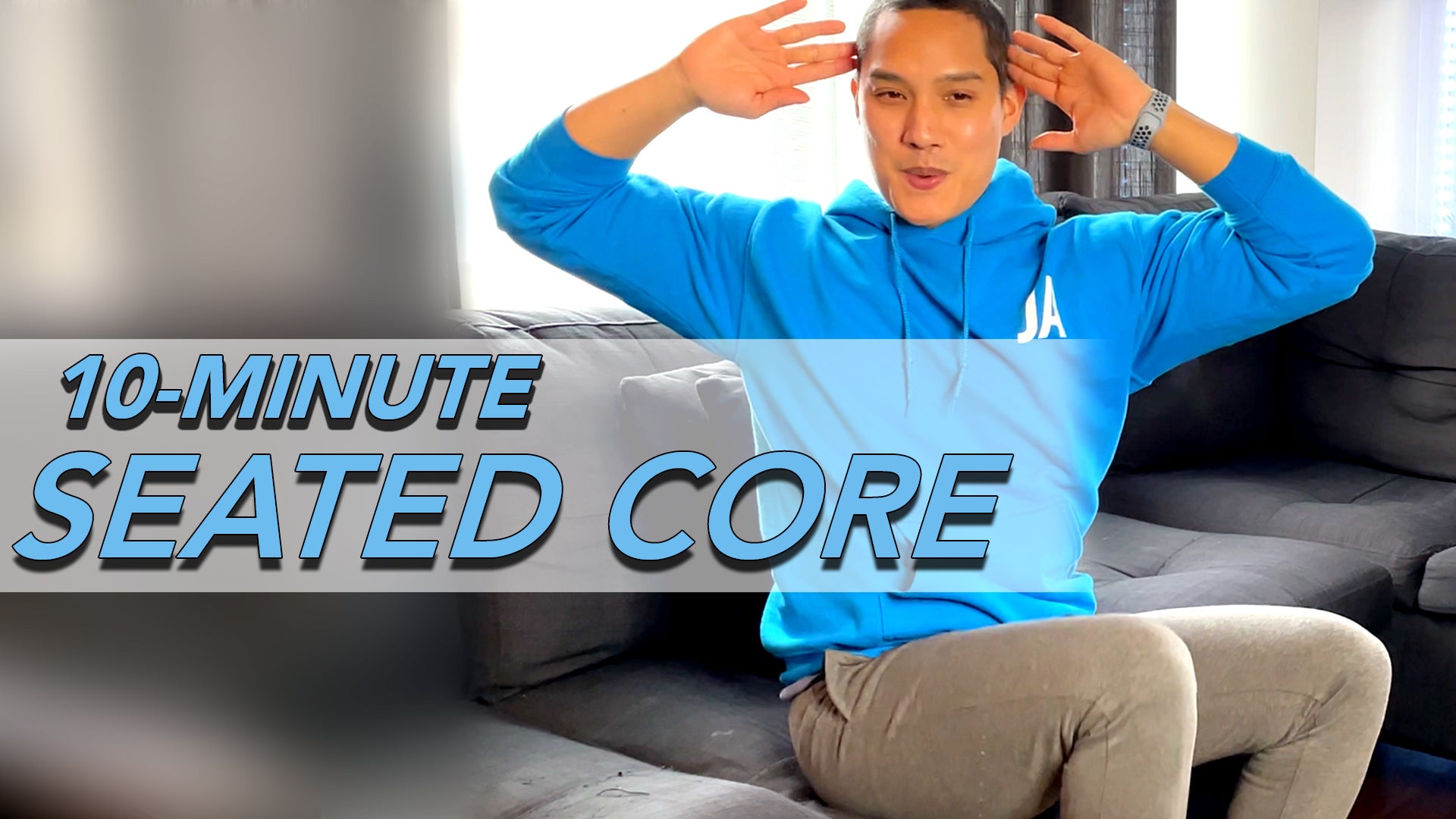 10-Minute Seated Abs and Core | Justin Agustin Workouts