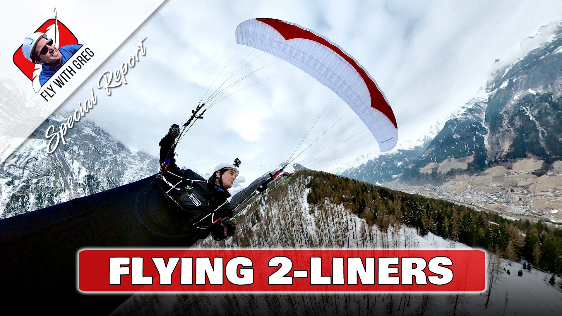 Advanced Paragliding: Flying 2-LINERS | Fly With Greg