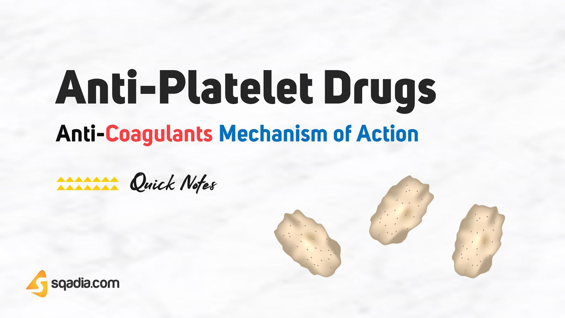 Anti-Coagulants Mechanism of Action - Anti-Platelet Drugs Anti-Coagulants Mechanism of Action - Anti-Platelet Drugs