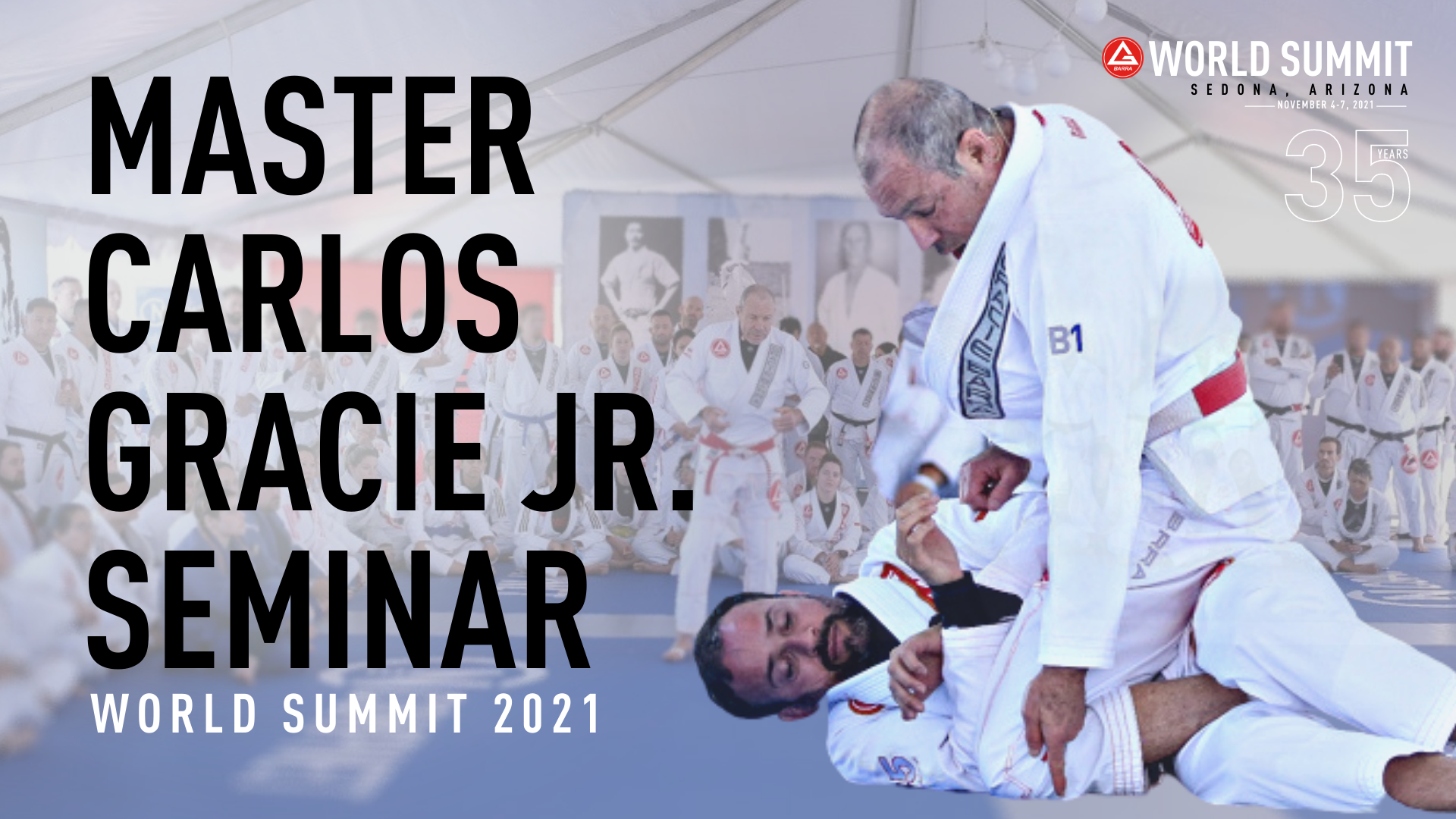 Master Carlos Gracie Jr Seminar Summit 2021: Mount Attack | GB Online