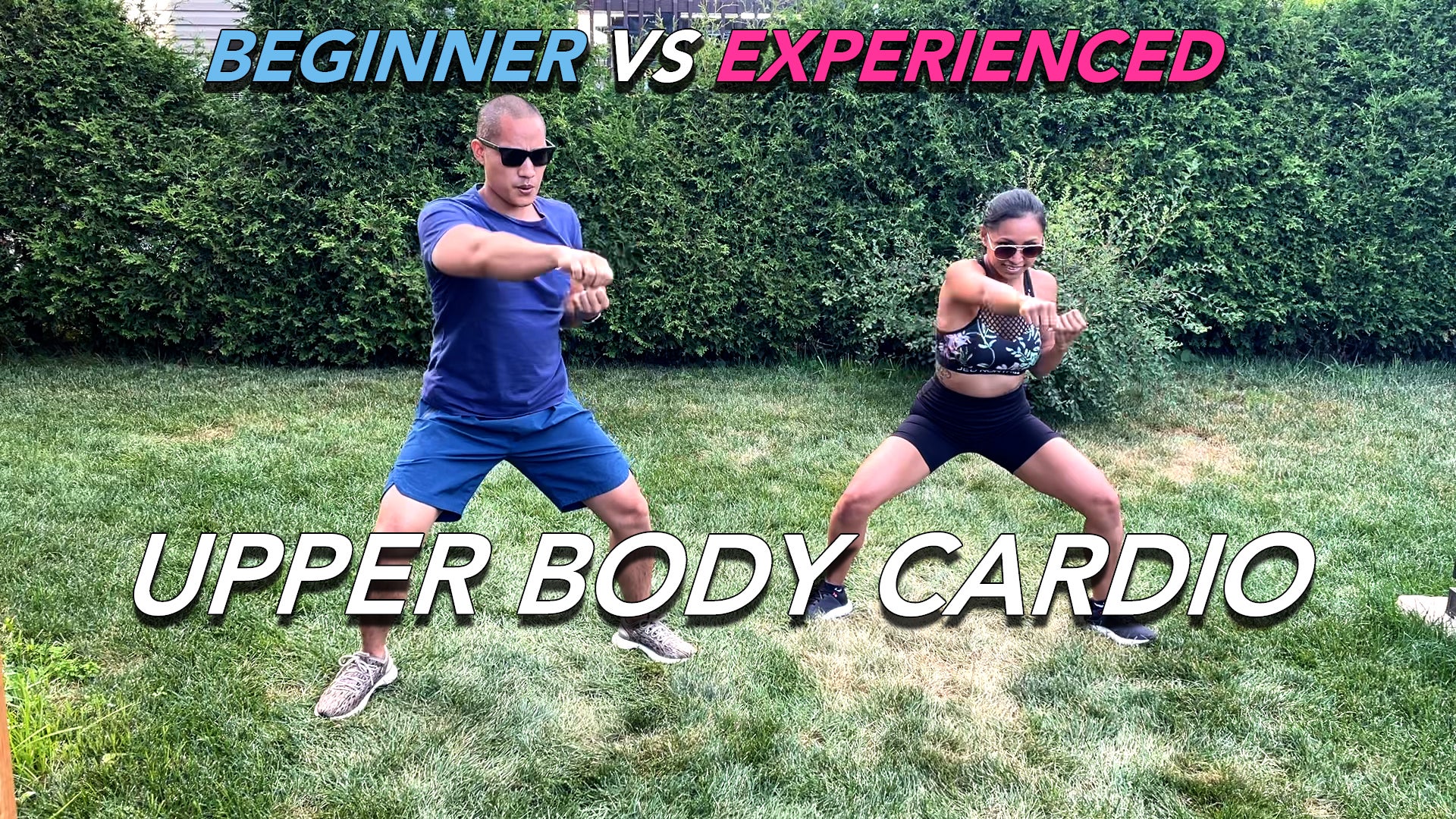 Upper Body Cardio (Beginner vs Experienced) | Justin Agustin Workouts