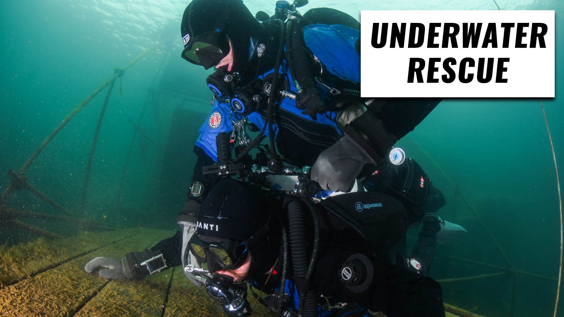 How to do an underwater rescue