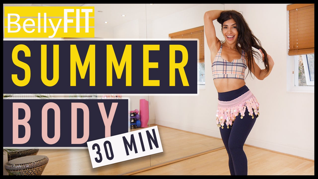 Summer Body | Full Belly Dance Cardio! Abs, Legs, Glutes