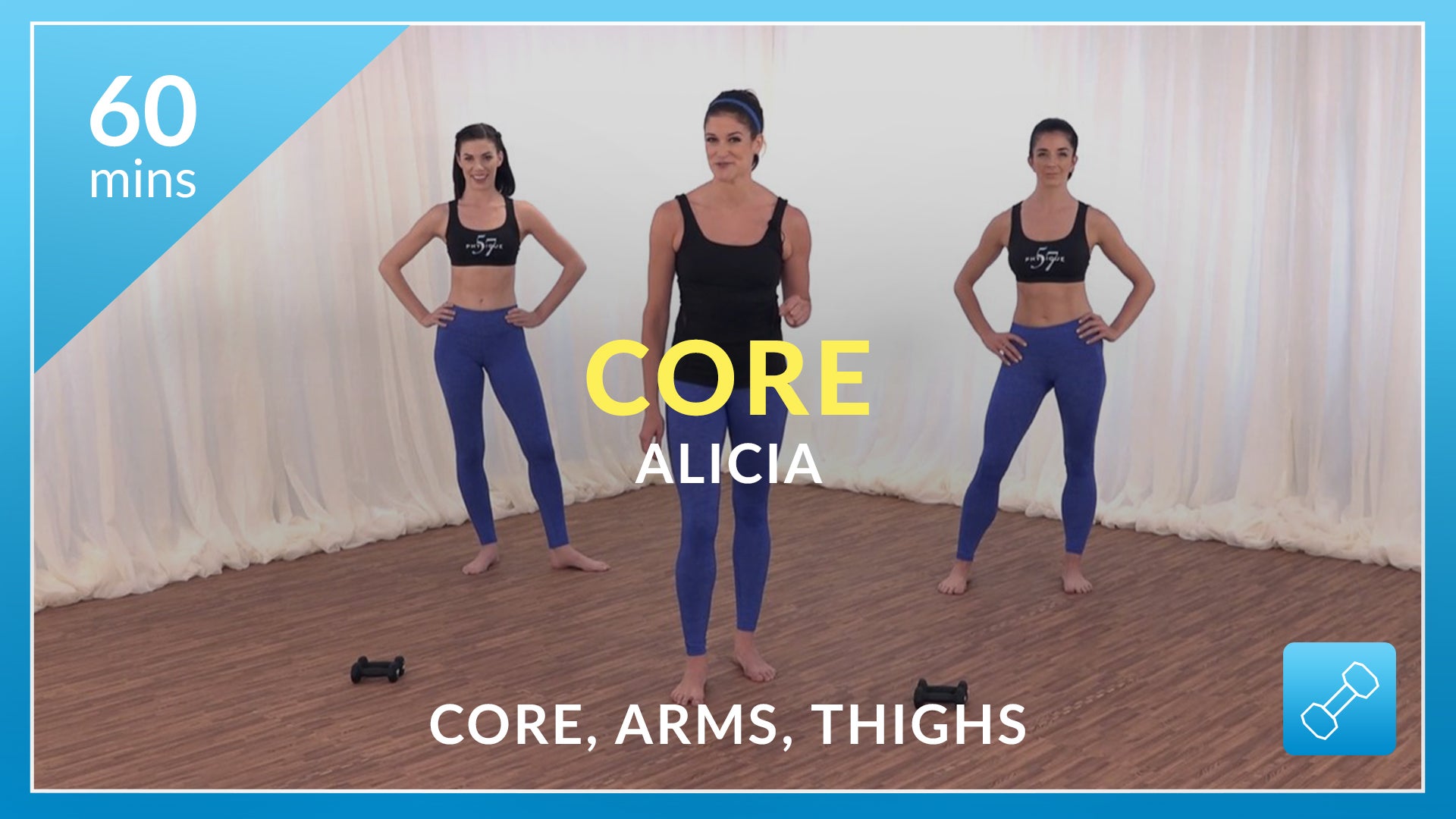 Core: Abs, Arms and Thighs with Alicia