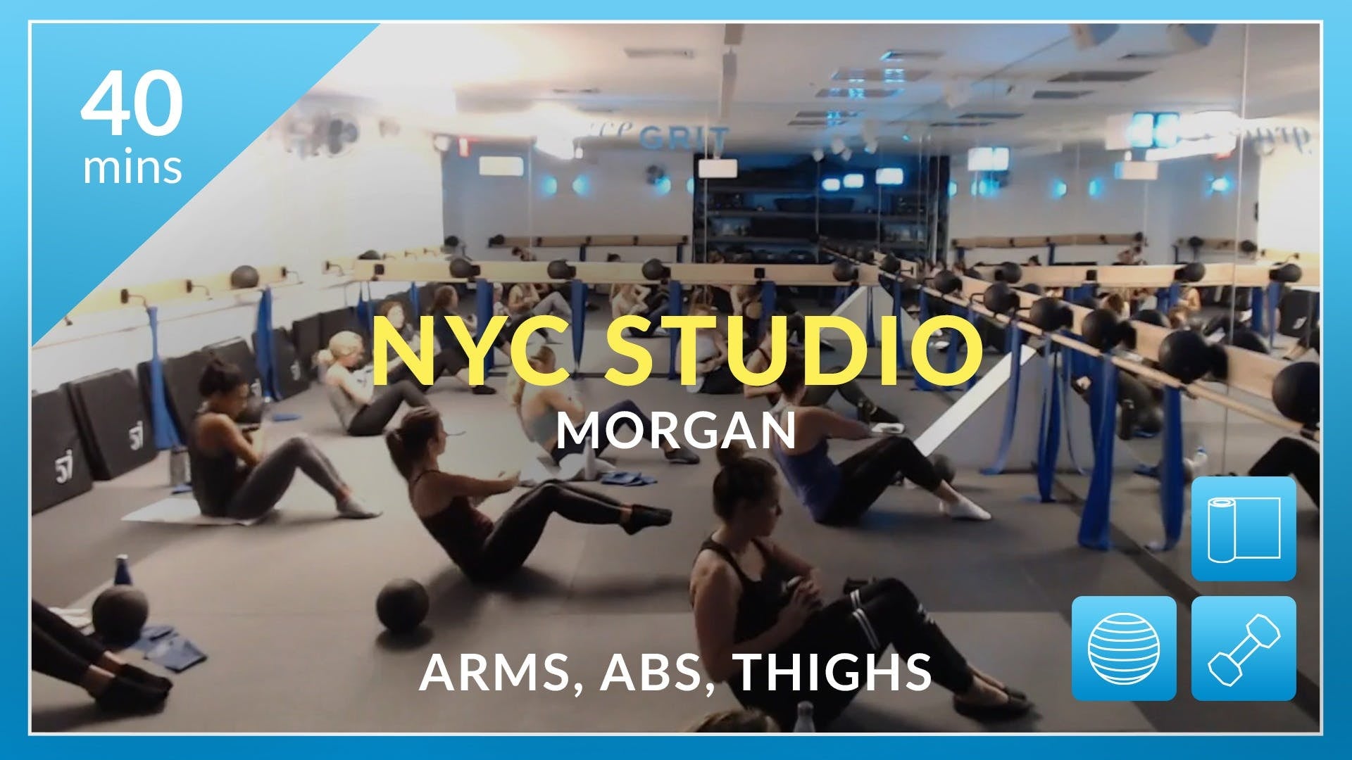 NYC Studio: Full Body Core with Morgan October 23rd