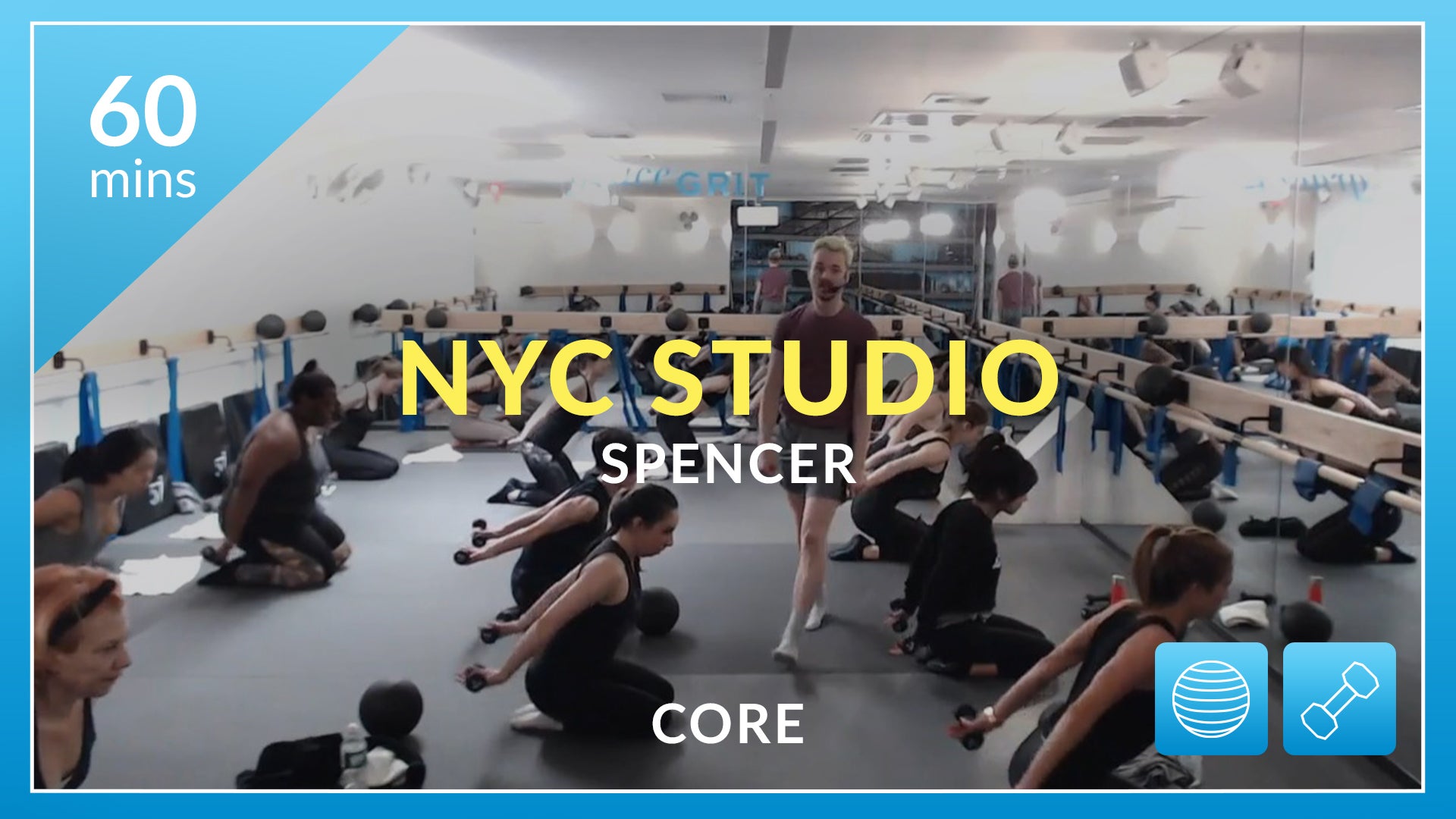 NYC Studio: Core with Spencer December 29th