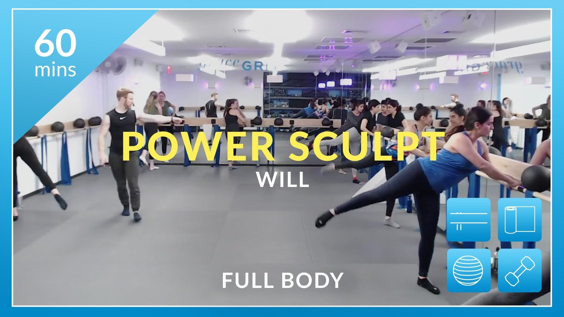 NYC Studio: Power Sculpt with Will March 1st