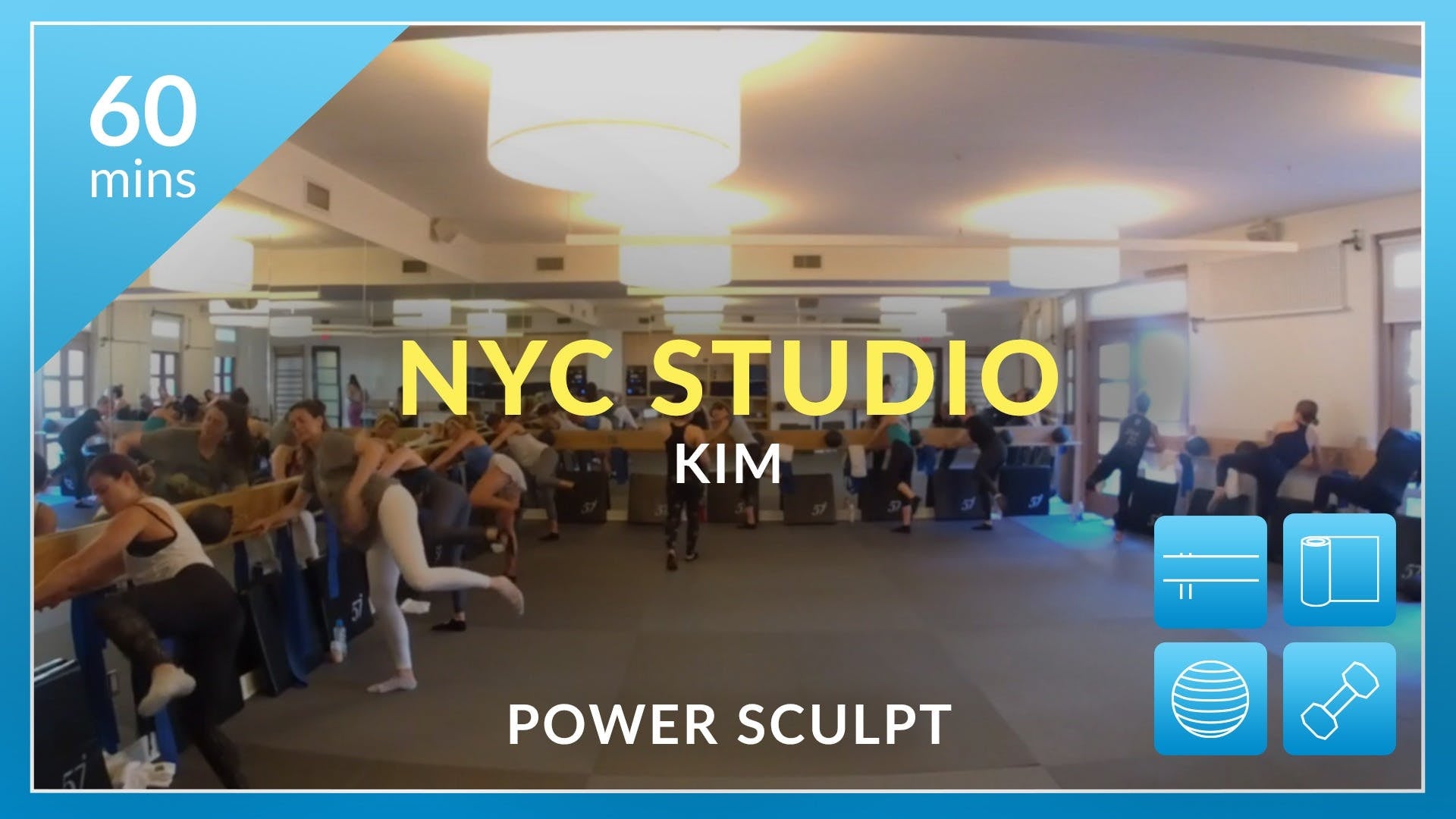 NYC Studio: Power Sculpt with Kim June 11th