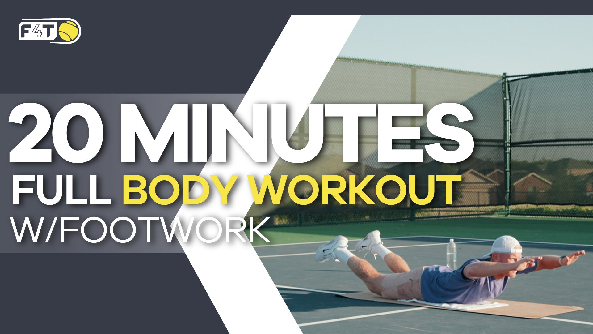 20-Minute Full-Body Tennis Workout | Fit4Tennis