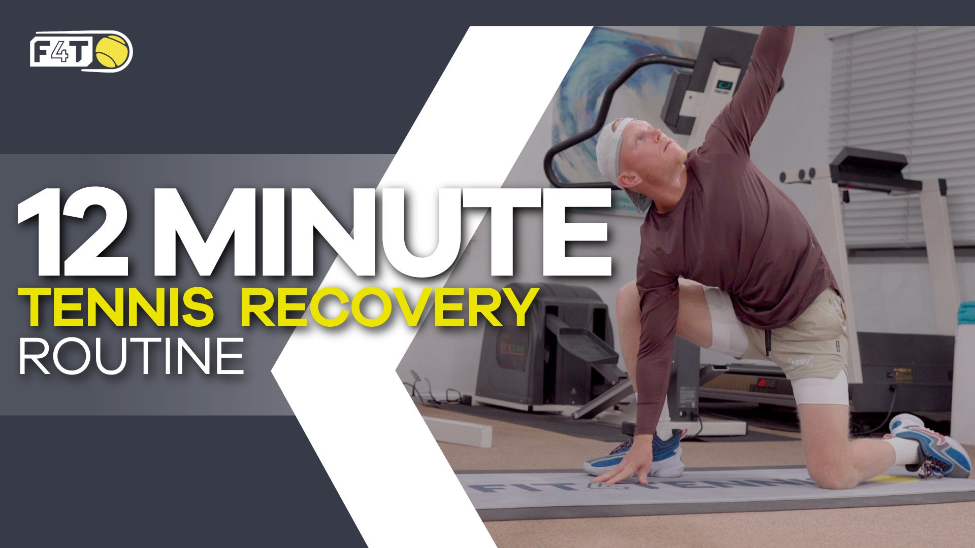 12-Minute Post-Tennis Recovery & Stretch Routine