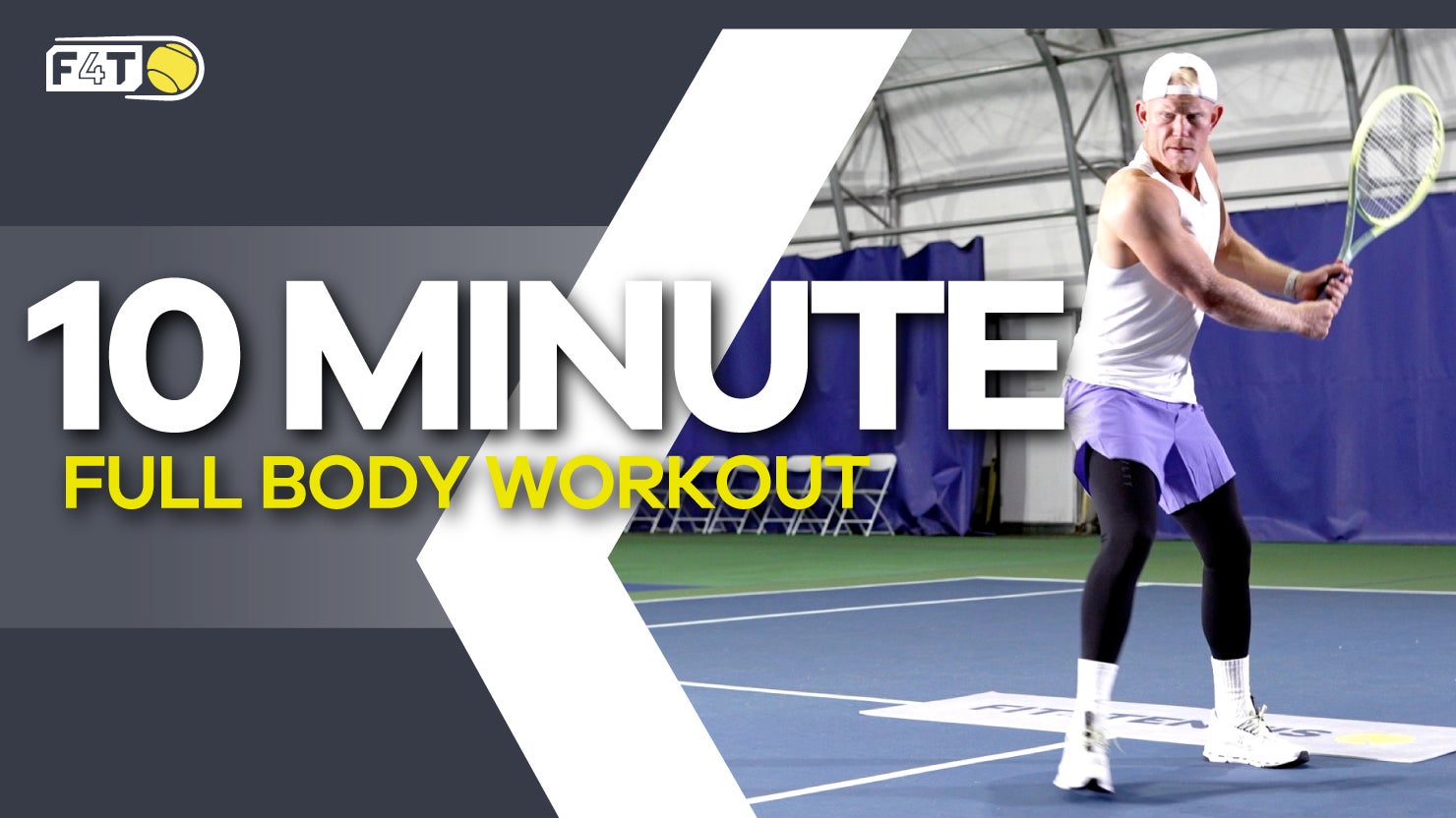 Elevate Your Game: 10-Minute Tennis Racket Fitness Blast | Fit4Tennis