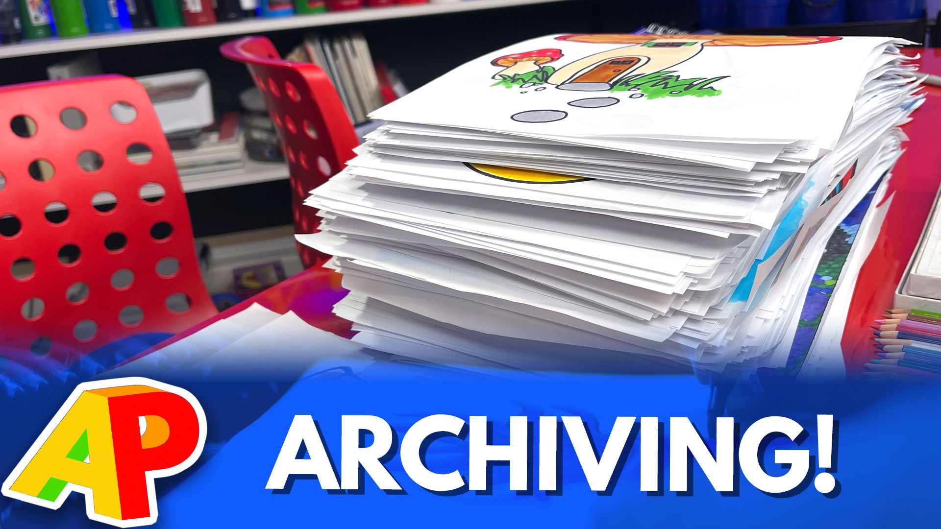 Archiving Your Kid's Artwork | Art For Kids Hub